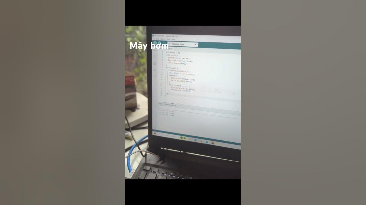 Máy bơm #arduino #kto - YouTube