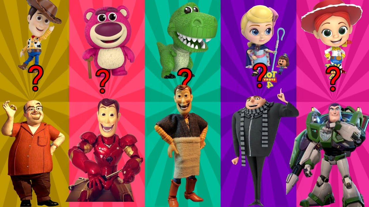 Looking for Disney Pixar Toy Story 4 Woody, Buzz Lightyear, jessie, Mr ...