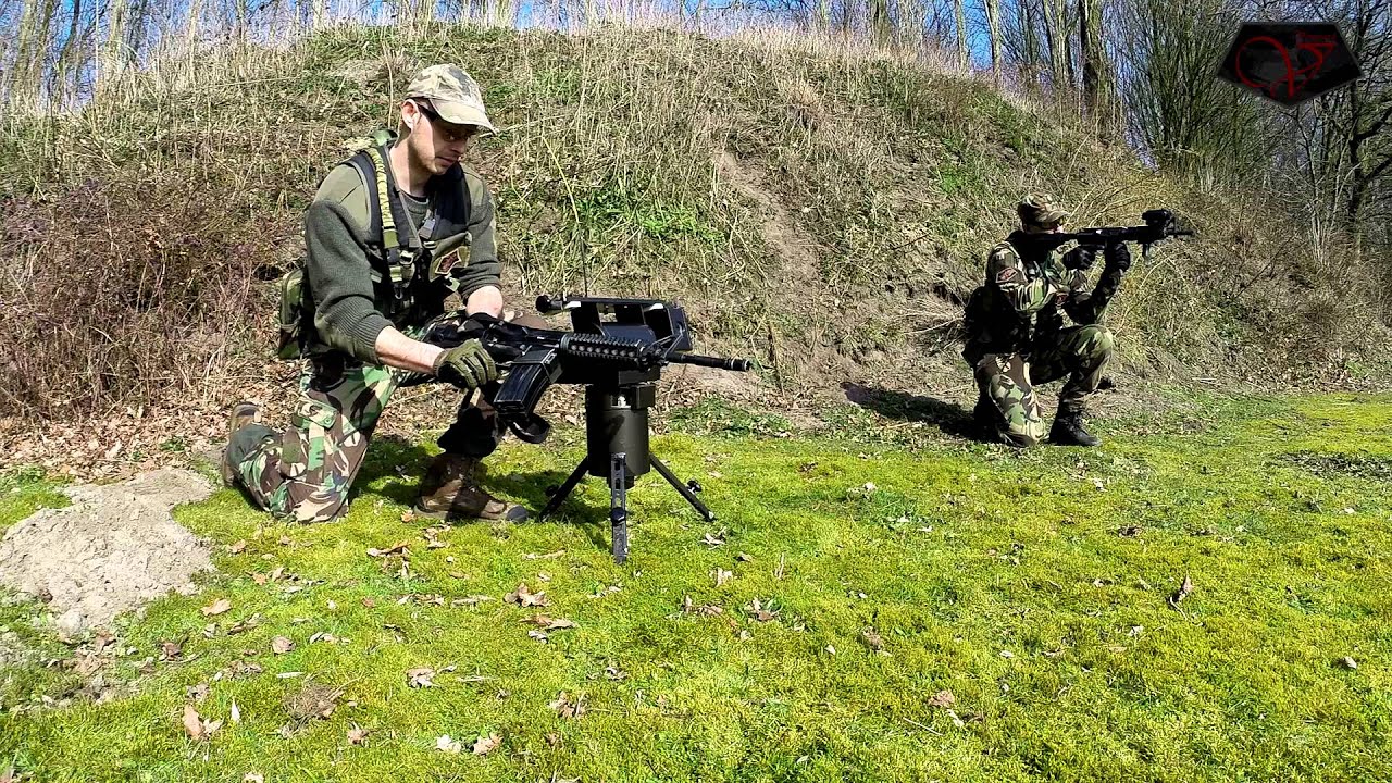 Vanguard Airsoft Sentry Gun - YouTube