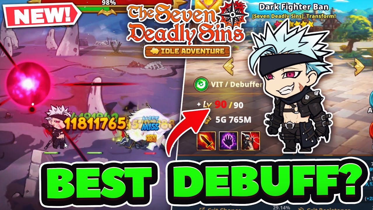 I LOVE THIS BAN! Dark Fighter Ban Summons & Showcase! | 7DS: Idle ...