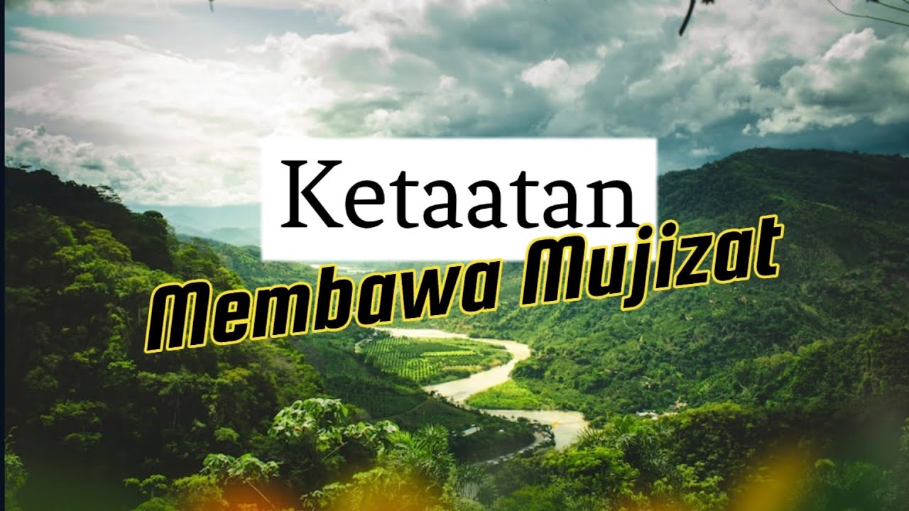 Taat Membawa Mujizat - Renungan dan Doa Malam Suara Injil 12/10/2023 ...