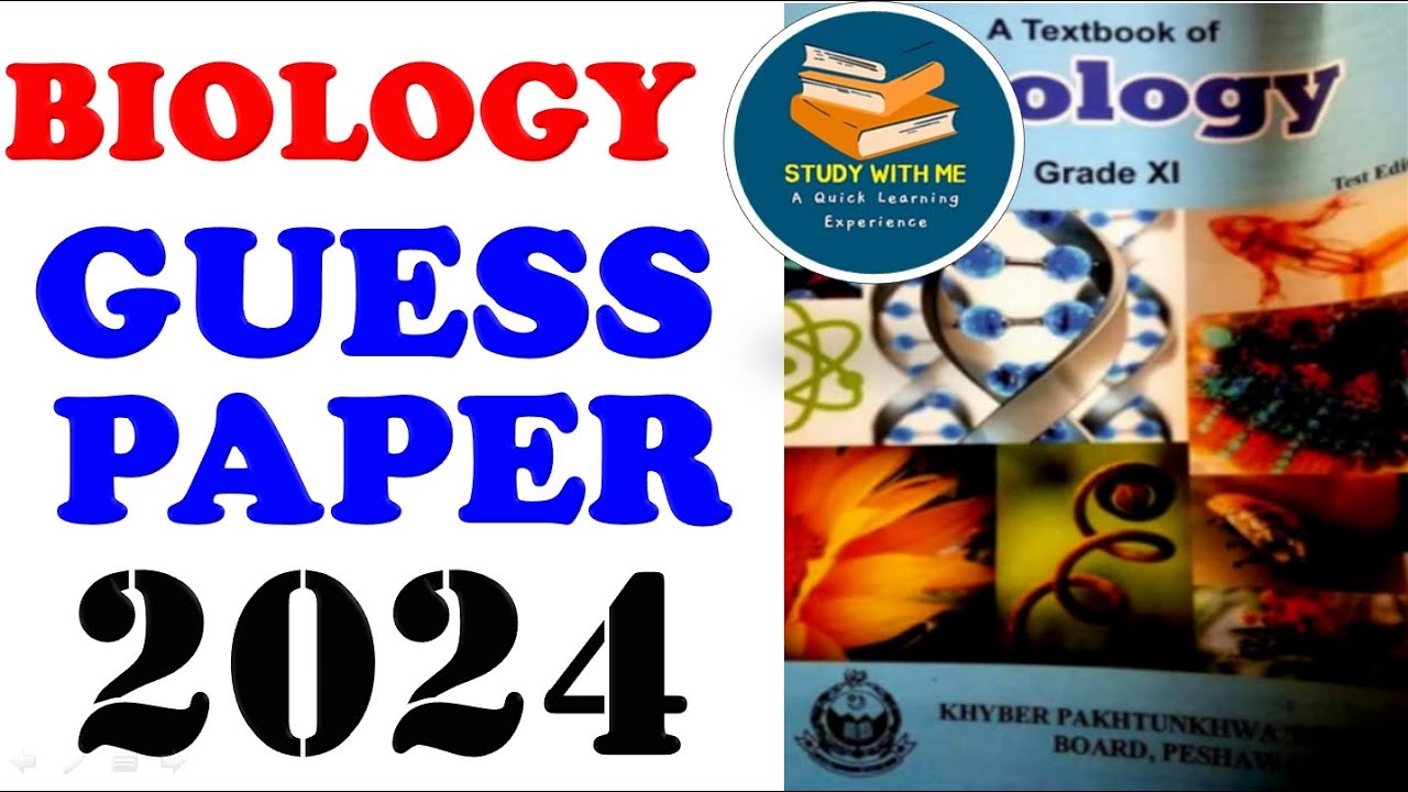Class 11 Biology Guess Paper 2024 | Federal Board | KPK Board ...