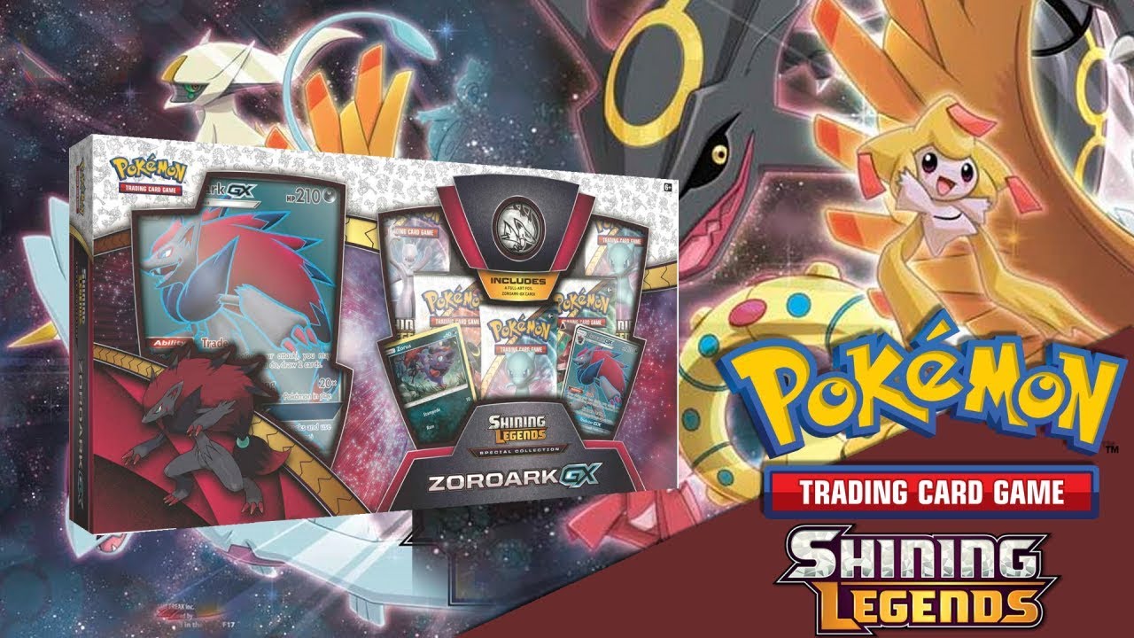 Pokémon TCG: Zoroark GX Shining Legends Box Opening - YouTube
