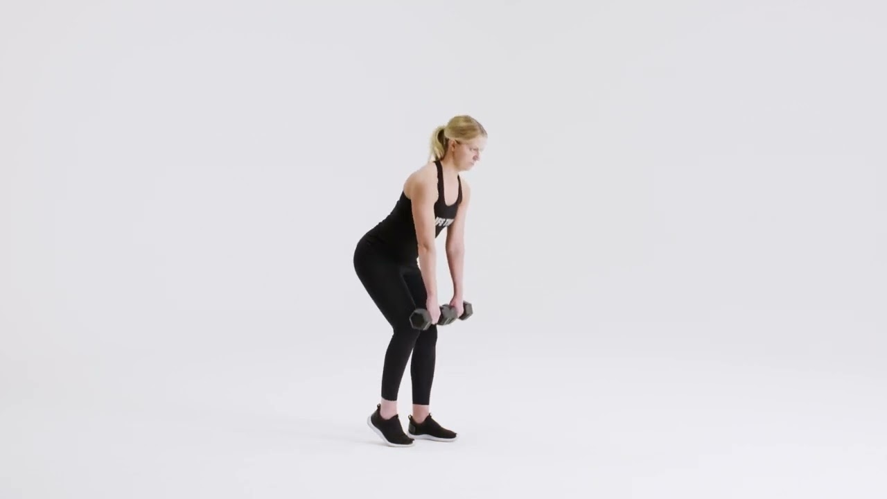 Dumbbell Kickstand RDL - YouTube