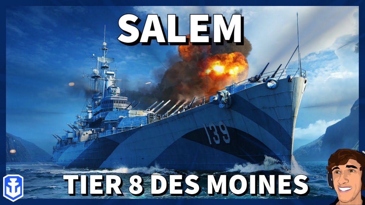 Salem with Maxed Legendary Reload Module in World of Warships Legends ...