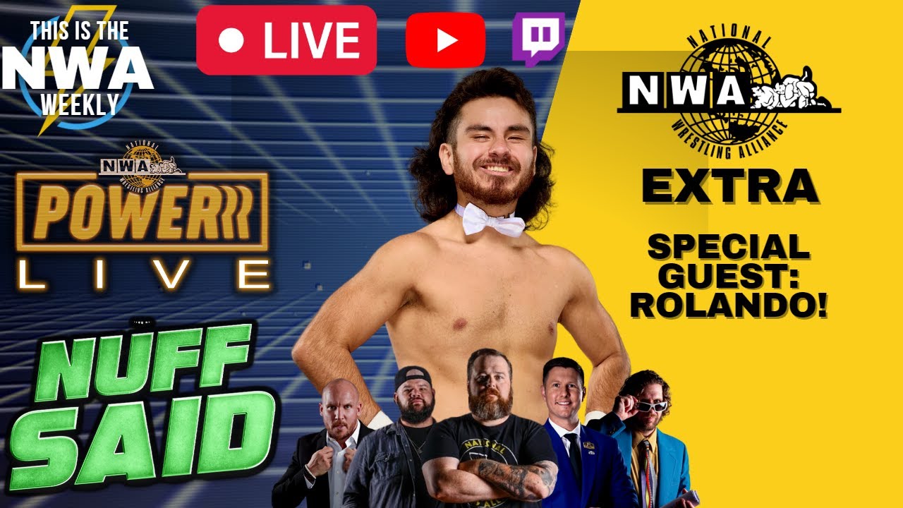 NWA LIVESTREAM | We're talking NWA Powerrr LIVE & NUFF SAID! Come Hang ...