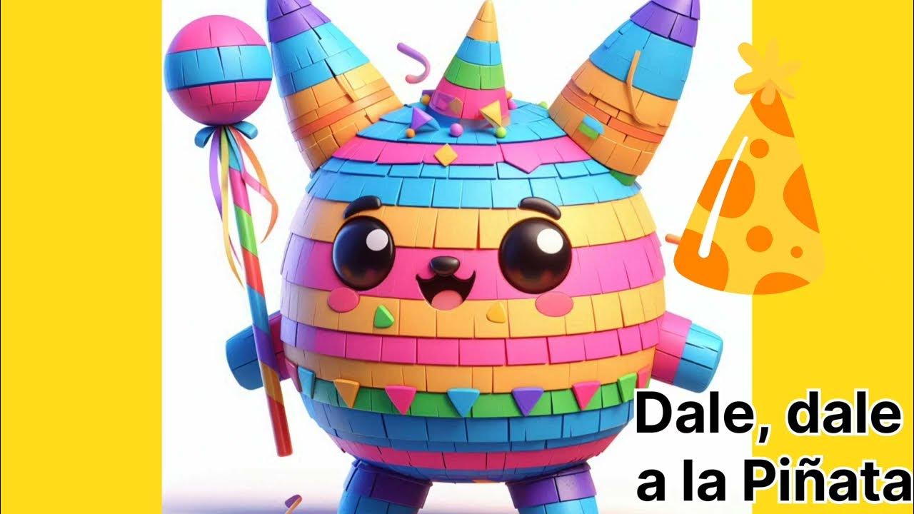 Dale dale a la Piñata!!! canción Infantil ideal para la hora loca de la ...