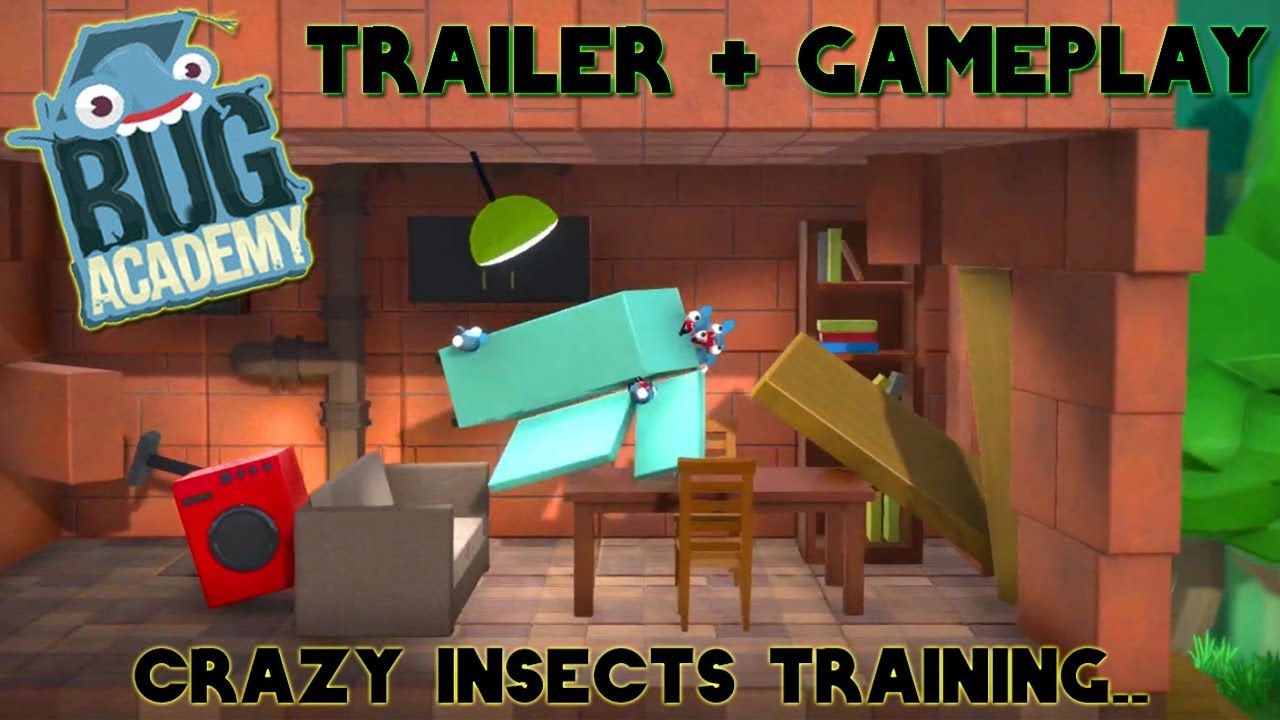 Bug Academy Official Trailer + Gameplay PC Steam 4K - YouTube