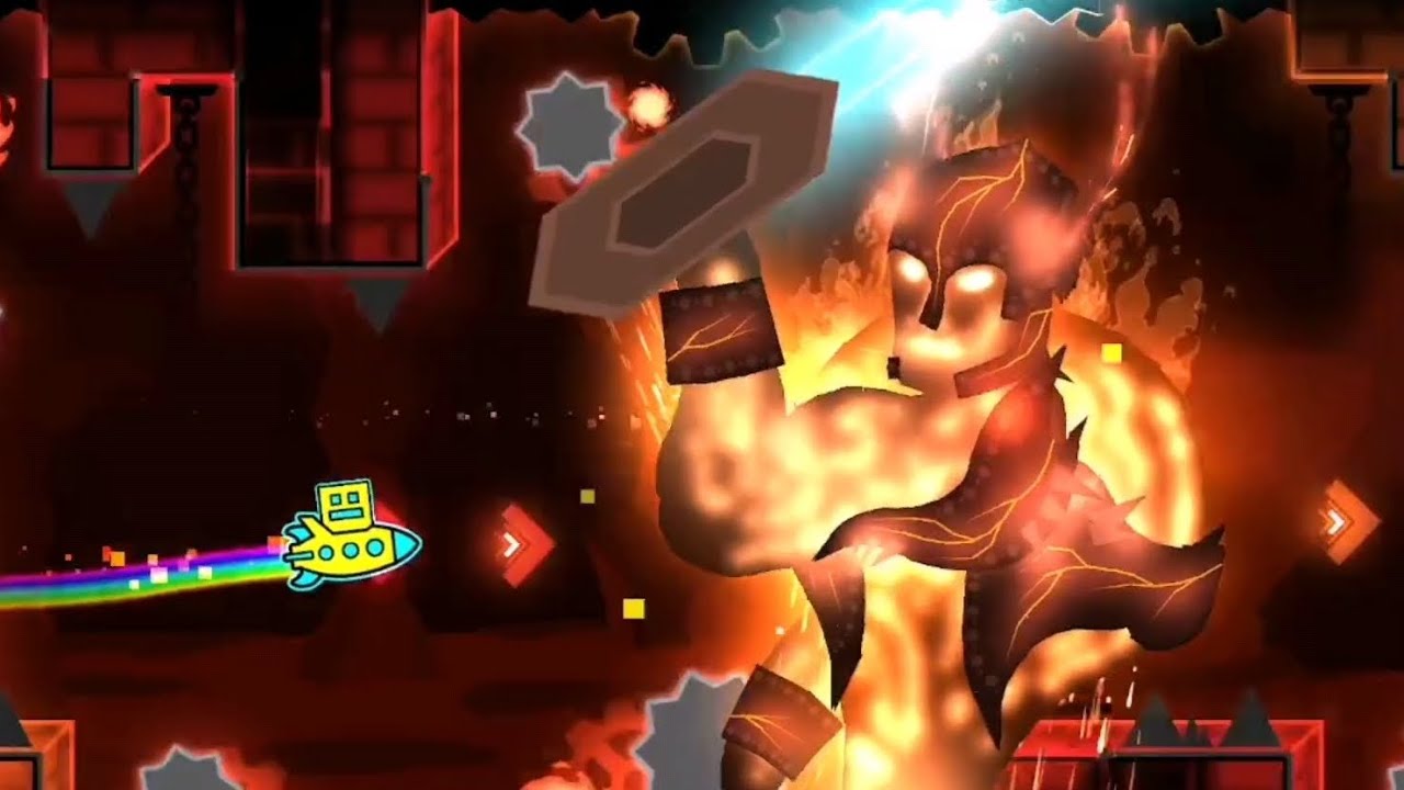 HellGate Menace 100% | Geometry Dash - YouTube