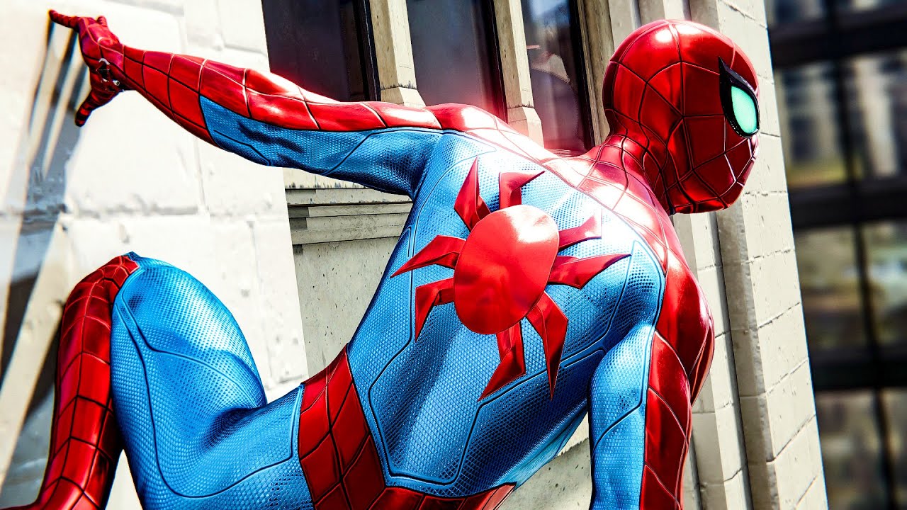 SPIDER MAN MK IV ARMOR suit | Marvel spider man remastered gameplay ...