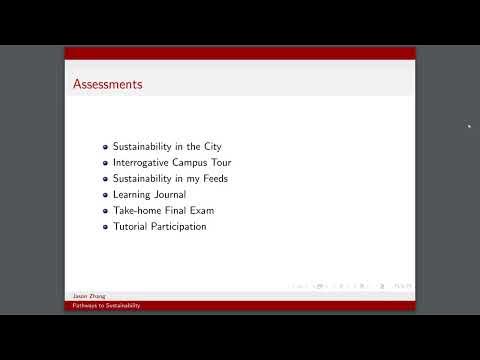 UOFT ENGSCI RECAP #22: ENV222 (PATHWAYS TO SUSTAINABILITY) - YouTube