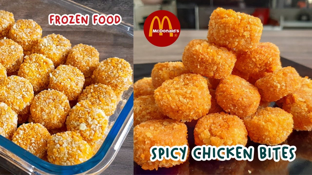 99,9% MIRIP ASLINYA | SPICY CHICKEN BITES ALA MCD | IDE USAHA FROZEN ...