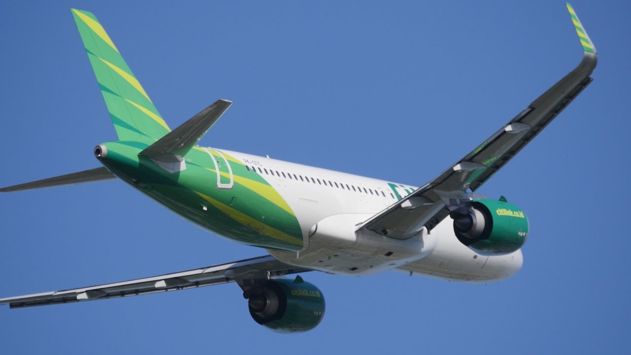 Citilink A320neo PK-GTC @ Fukuoka Airport - YouTube