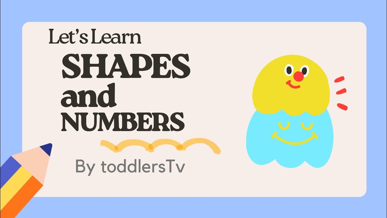 Shapes and Numbers | Creative Ways to Learn Shapes and Numbers. # ...