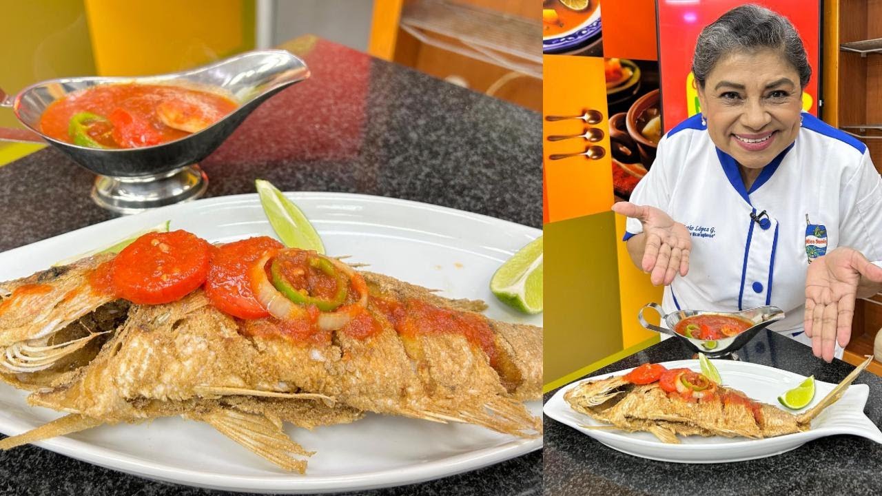 Pescado frito || COCINANDO CON MARÍA ESTHER - YouTube