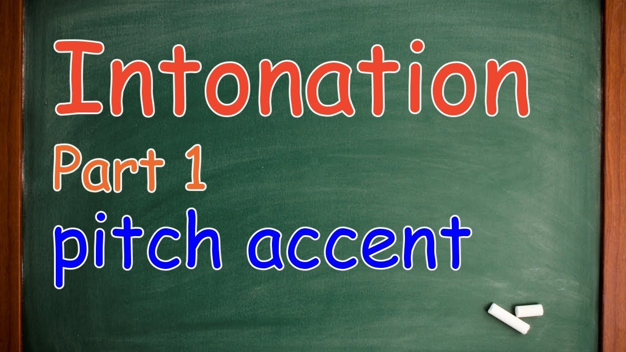 Pitch accent in Japanese [Phonology #3] - YouTube