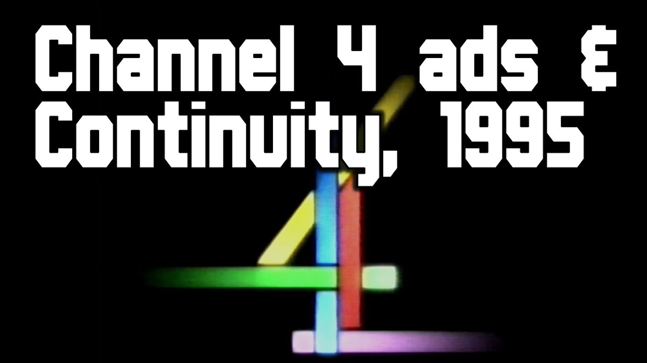 Channel 4 ads and Continuity | April 1995 | Part 1 - YouTube