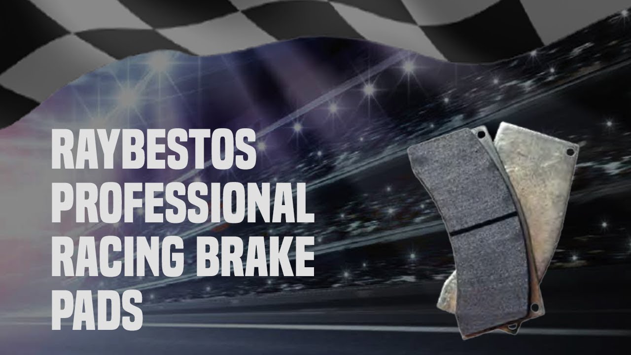 Raybestos Professional Racing Brake Pads - YouTube