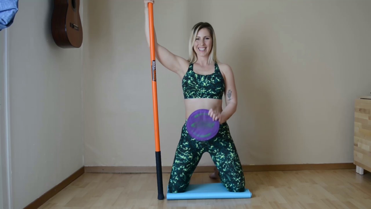 T-spine rotation with the stick mobility #mobility #flexibility # ...