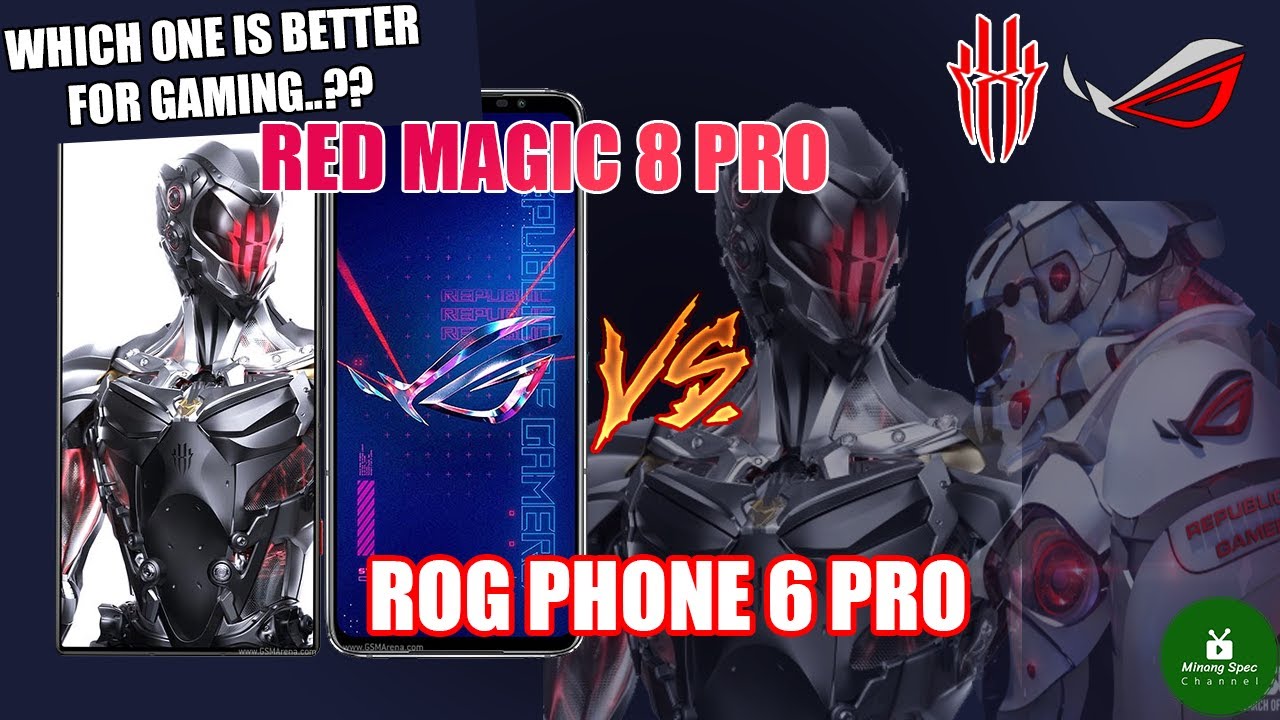 Ultimate Flagship Battle || Red Magic 8 Pro vs Asus ROG Phone 6 Pro ...