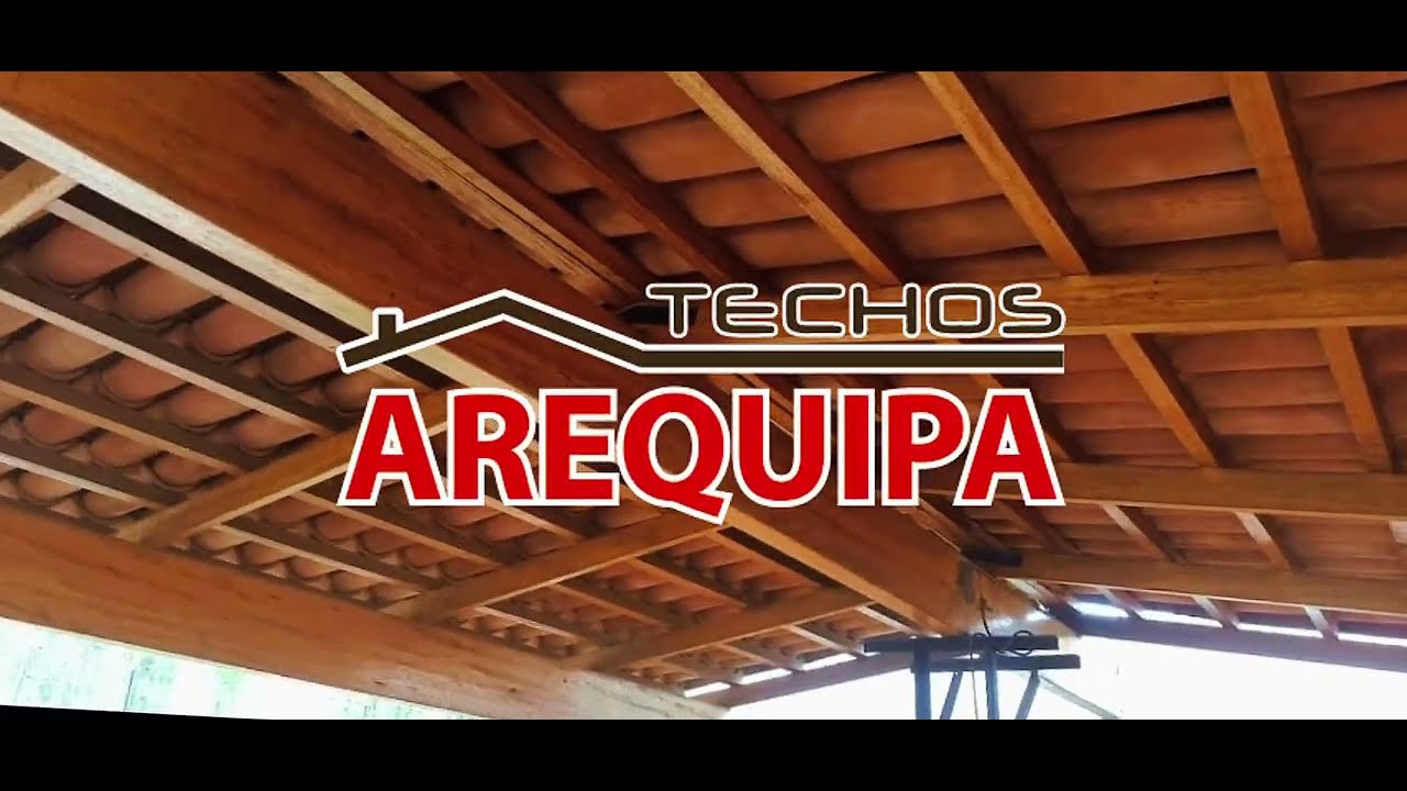 TECHO CON TEJAS ARTESANALES AREQUIPA - YouTube