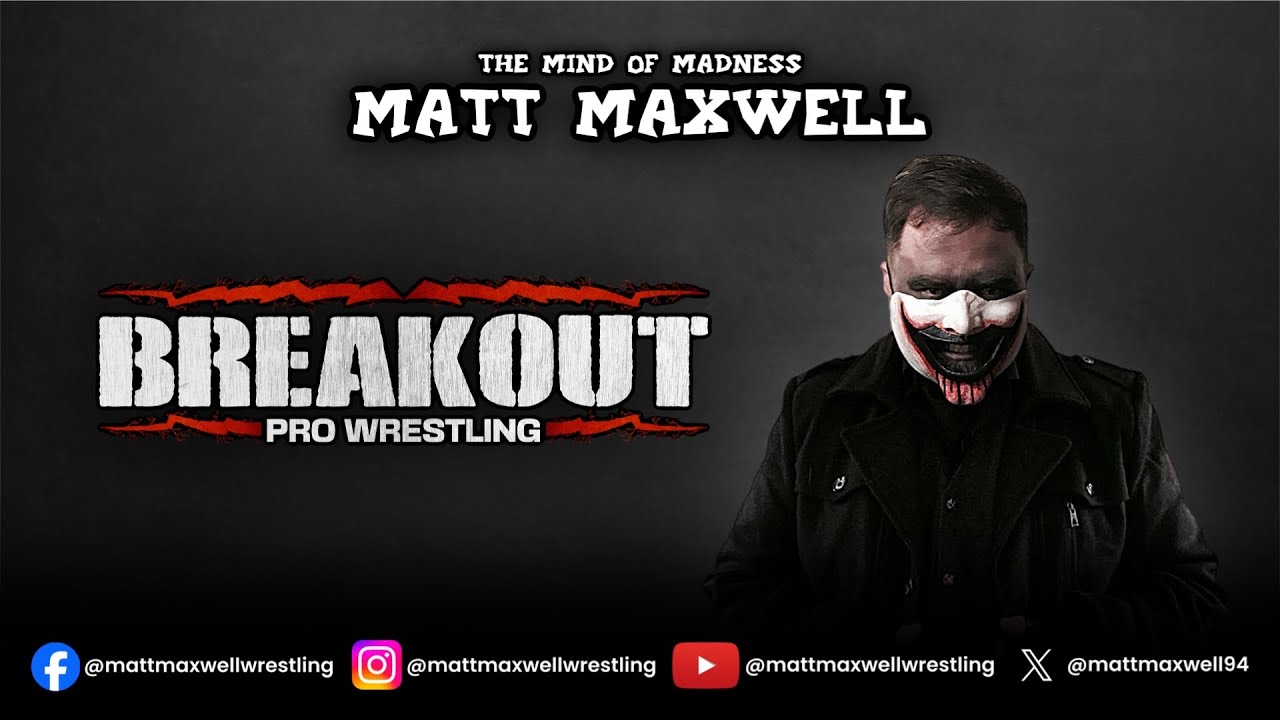 Breakout Pro Wrestling - Matt Maxwell announcement regarding the vacant ...