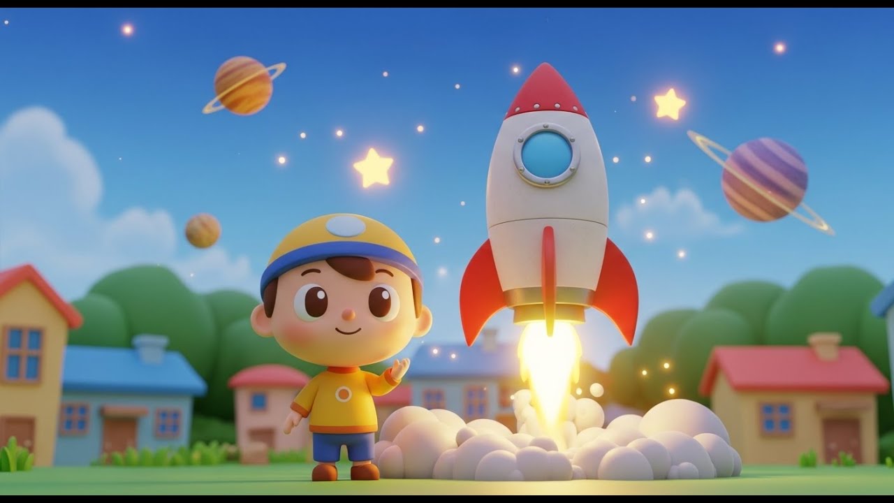 ABC Space Rocket Ride | Best Alphabet Songs and Nursery Rhymes ...