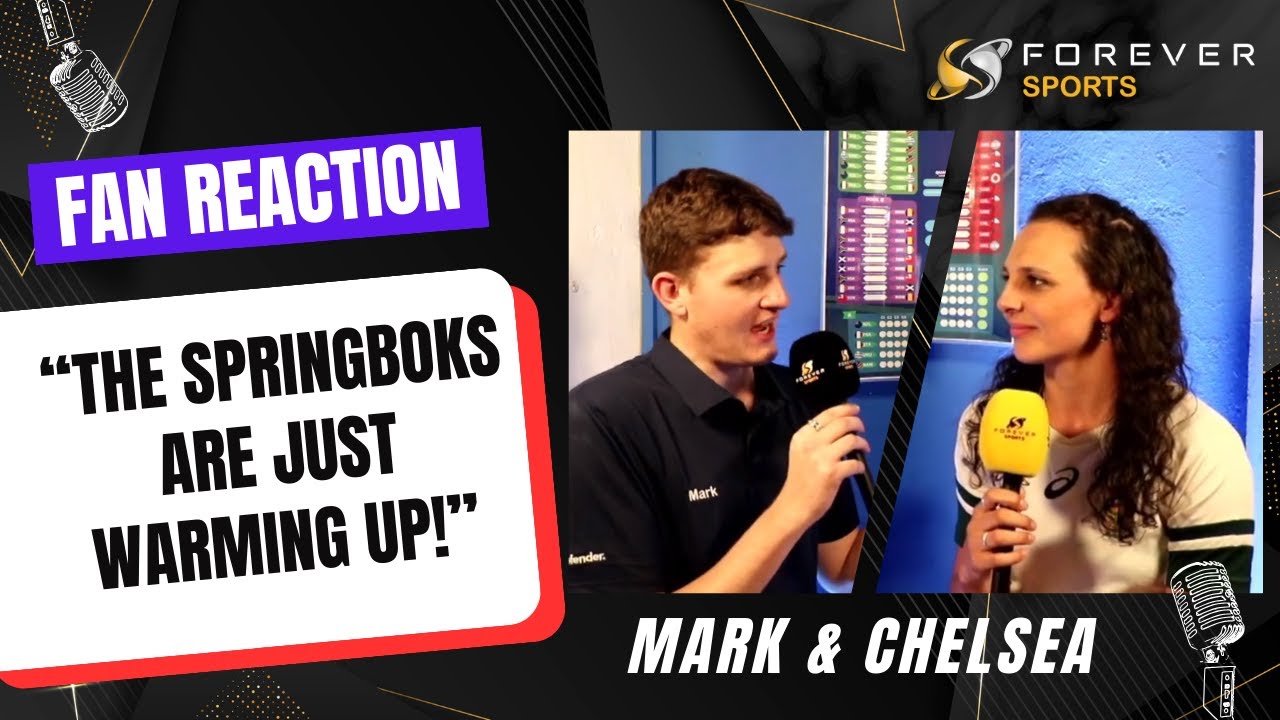 THE SPRINGBOKS ARE JUST WARMING UP! | Springboks Fan Reaction | Forever ...