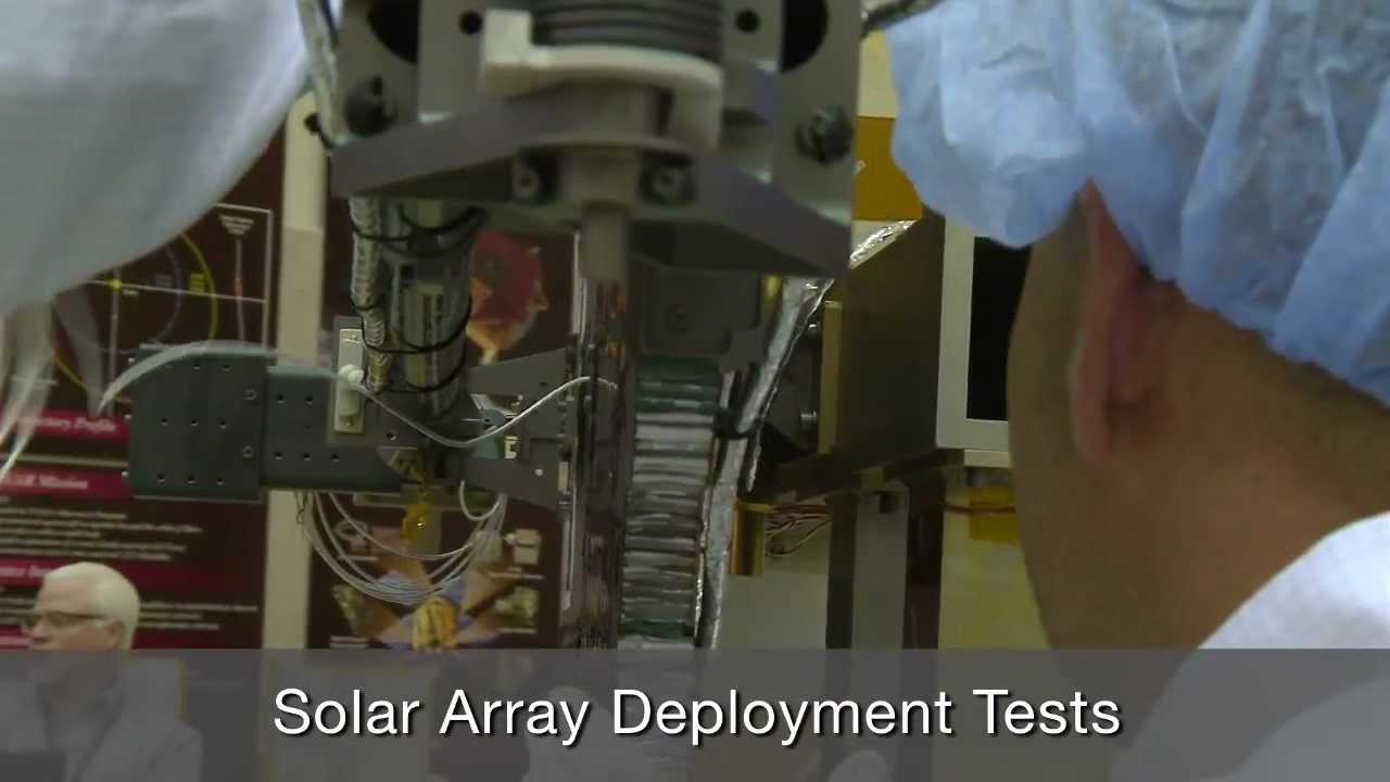 Radiation Belt Storm Probes: Integration and testing 2012 - YouTube