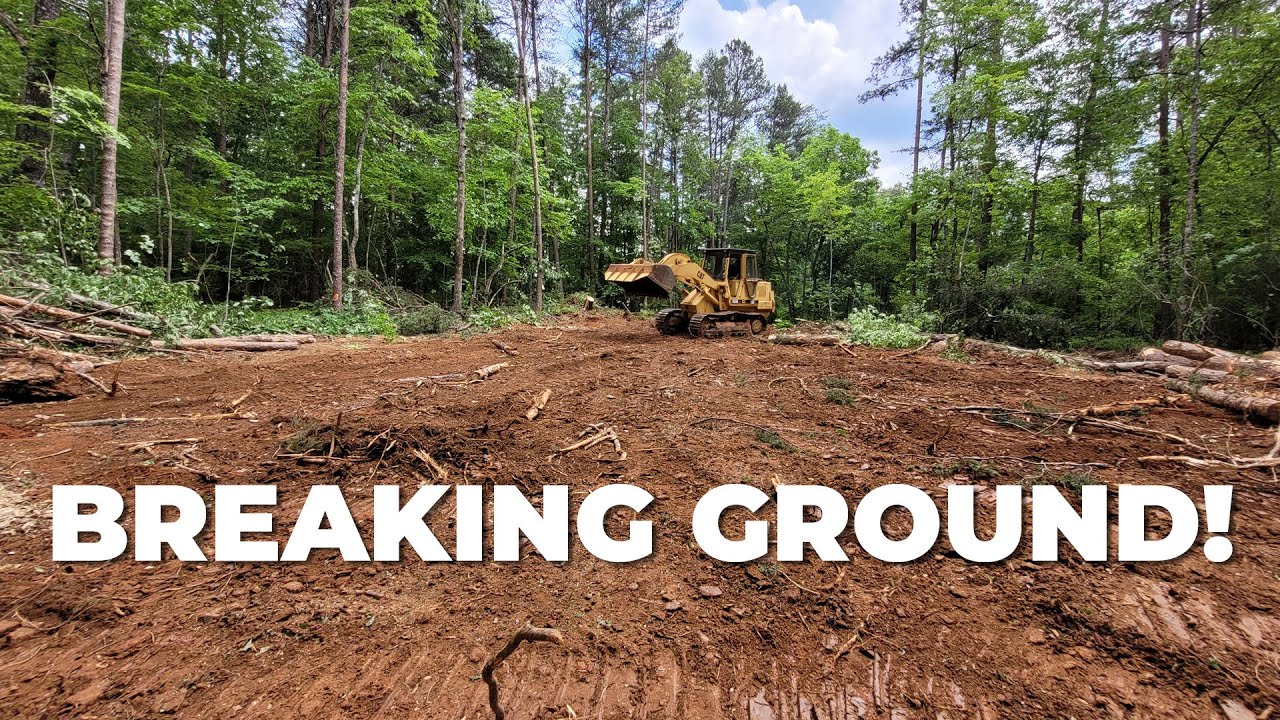 Site Prep 101 Grading and Getting Ready to Build Our Home - YouTube