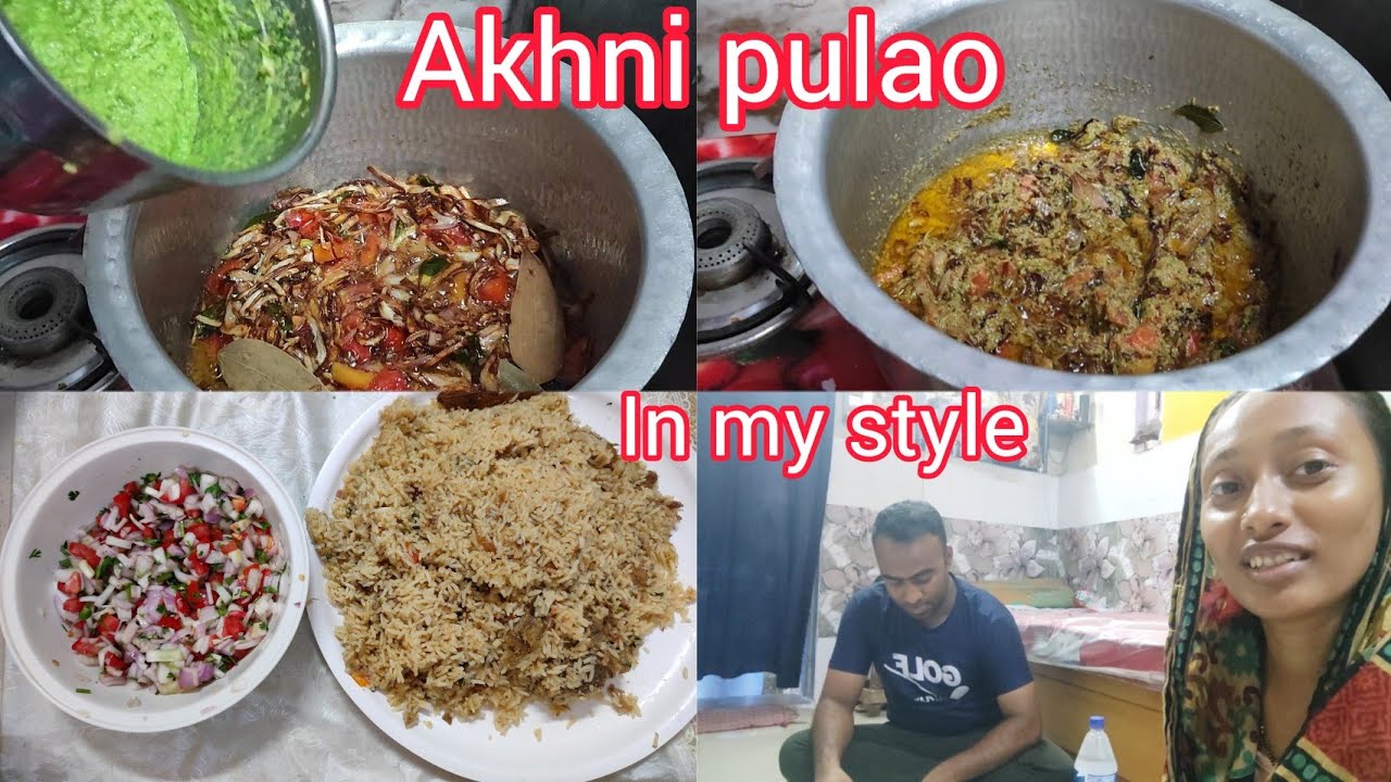 Motton Akhani Pulao🍛😋Mere Style Me🥰 | Mazedaar Recipe | #viral #recipe ...