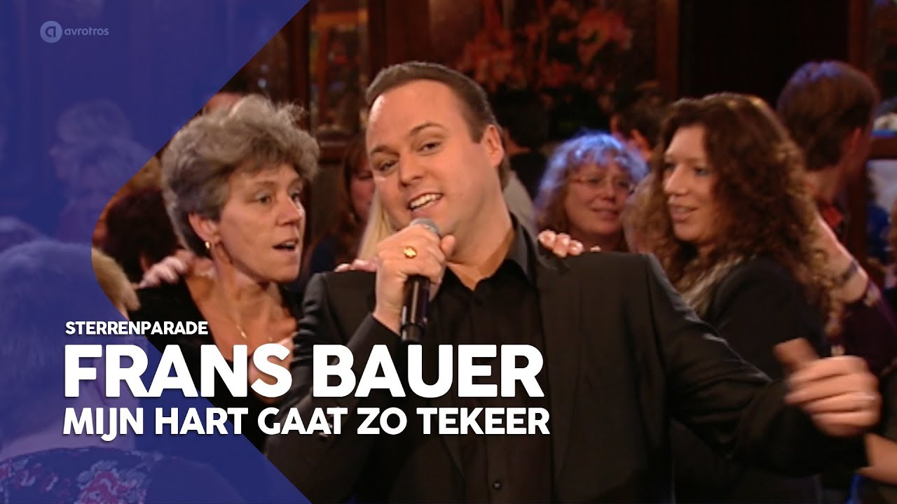 Frans Bauer - Mijn hart gaat zo tekeer | Sterrenparade - YouTube