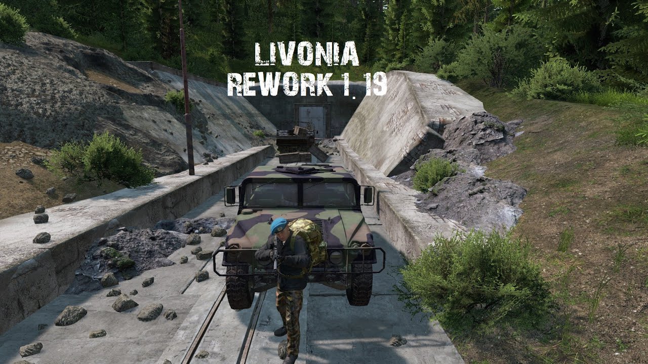 Dayz Rework Livonia + Bunker + HUMVEE - YouTube