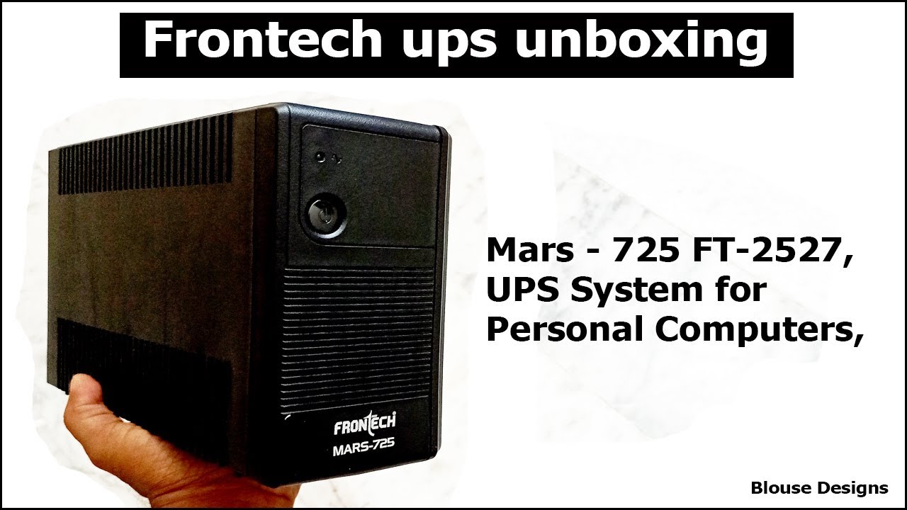 Frontech ups unboxing, Ups unboxing, ups, ups review - YouTube