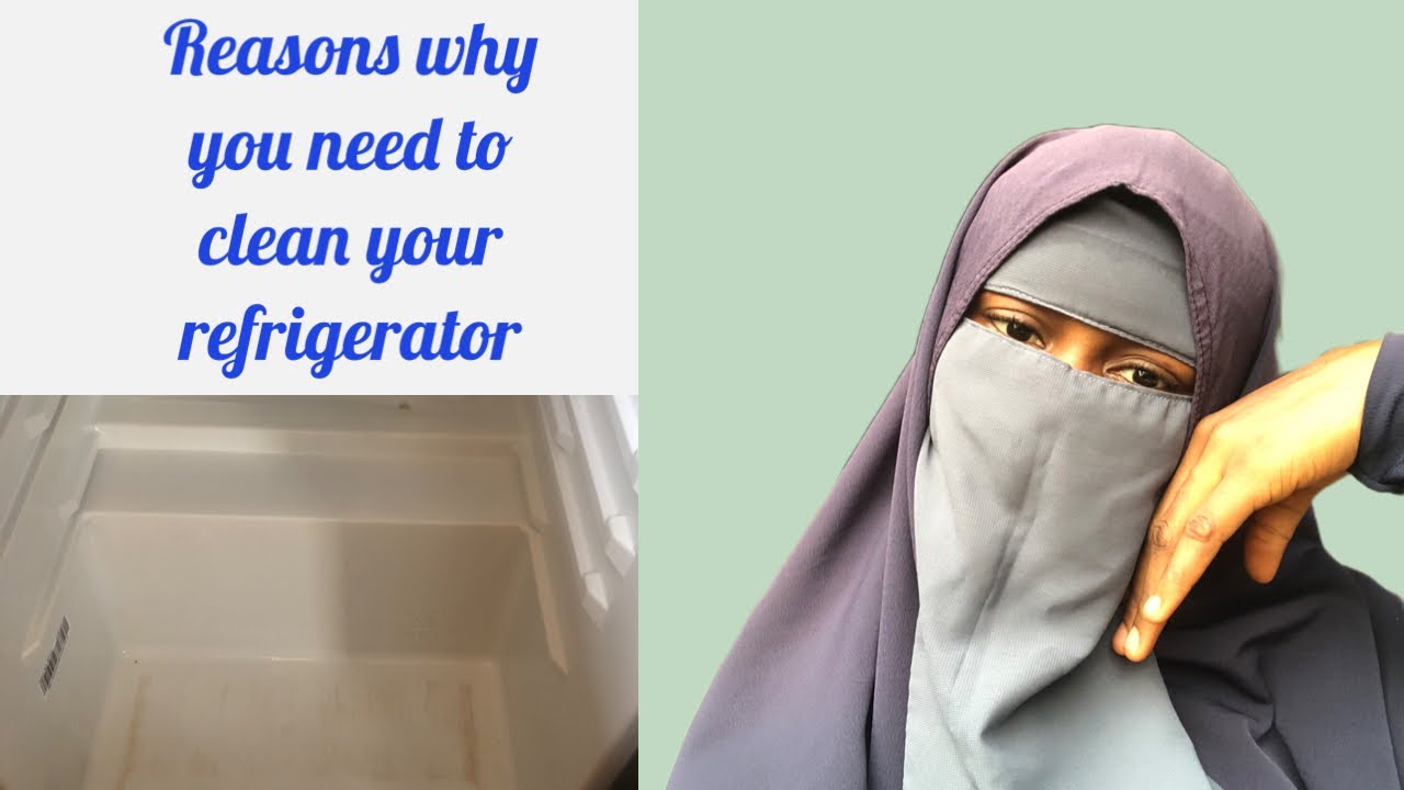 How to clean a dirty refrigerator - YouTube