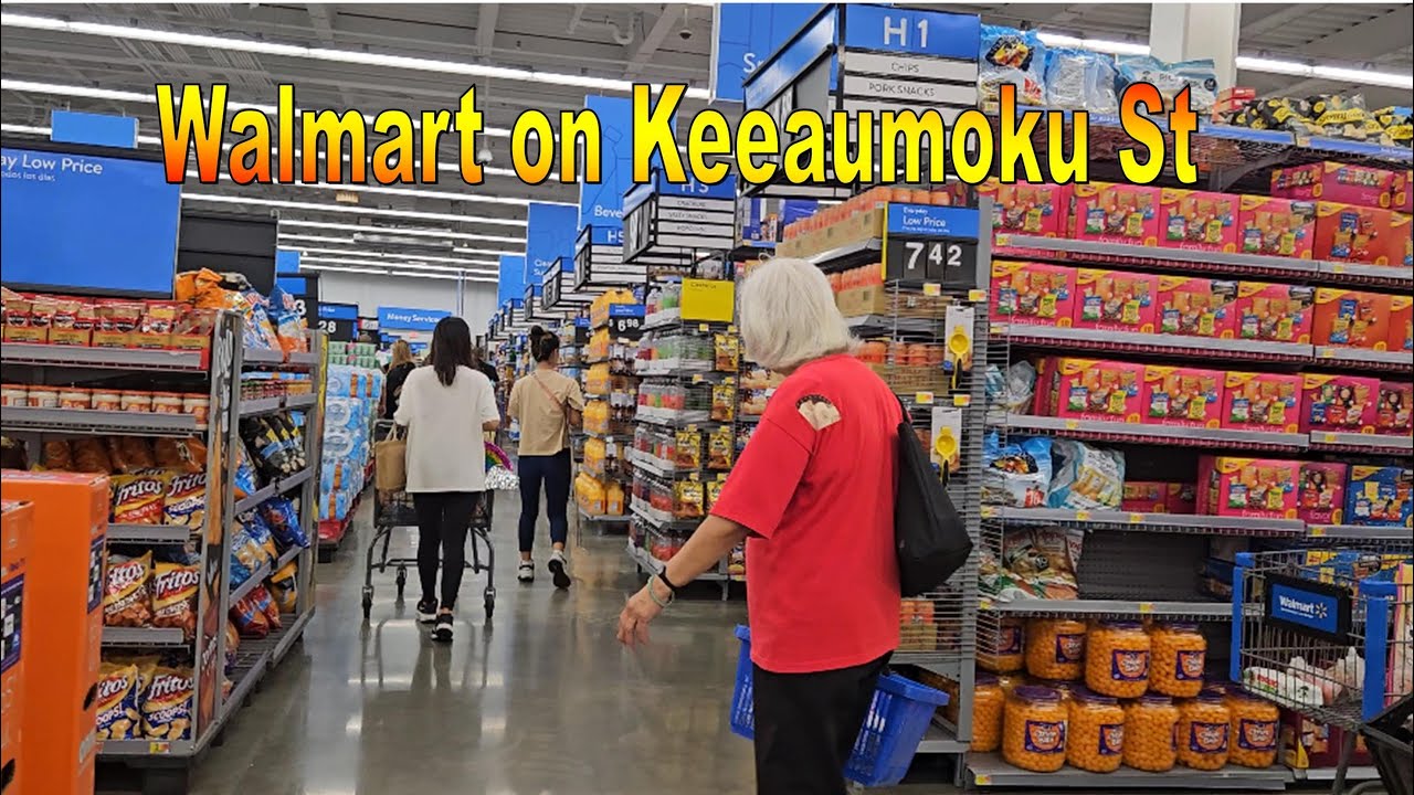 [4K] Visiting Walmart at Keeaumoku St in Honolulu, Oahu, Hawaii - YouTube