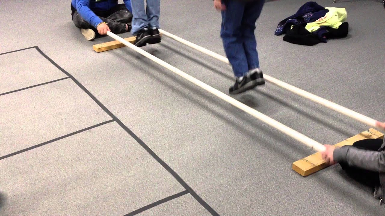 Tinikling Stride Jump 16 Saltines - YouTube