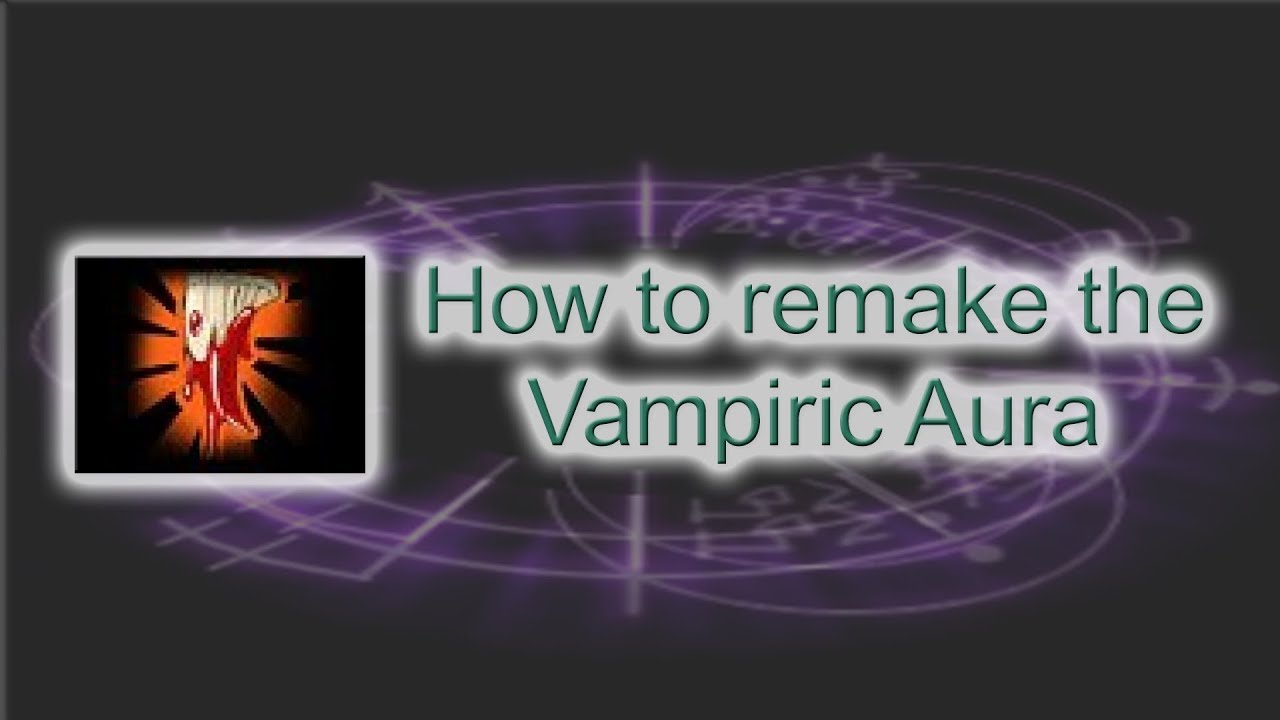 How to remake the Vampiric Aura Effect in Unity 2018 - YouTube