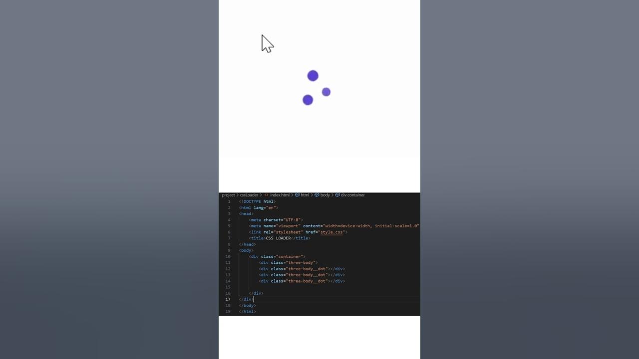 Learn How To Create A Sleek And Stylish Css Loader Using Only Html And Css Coding