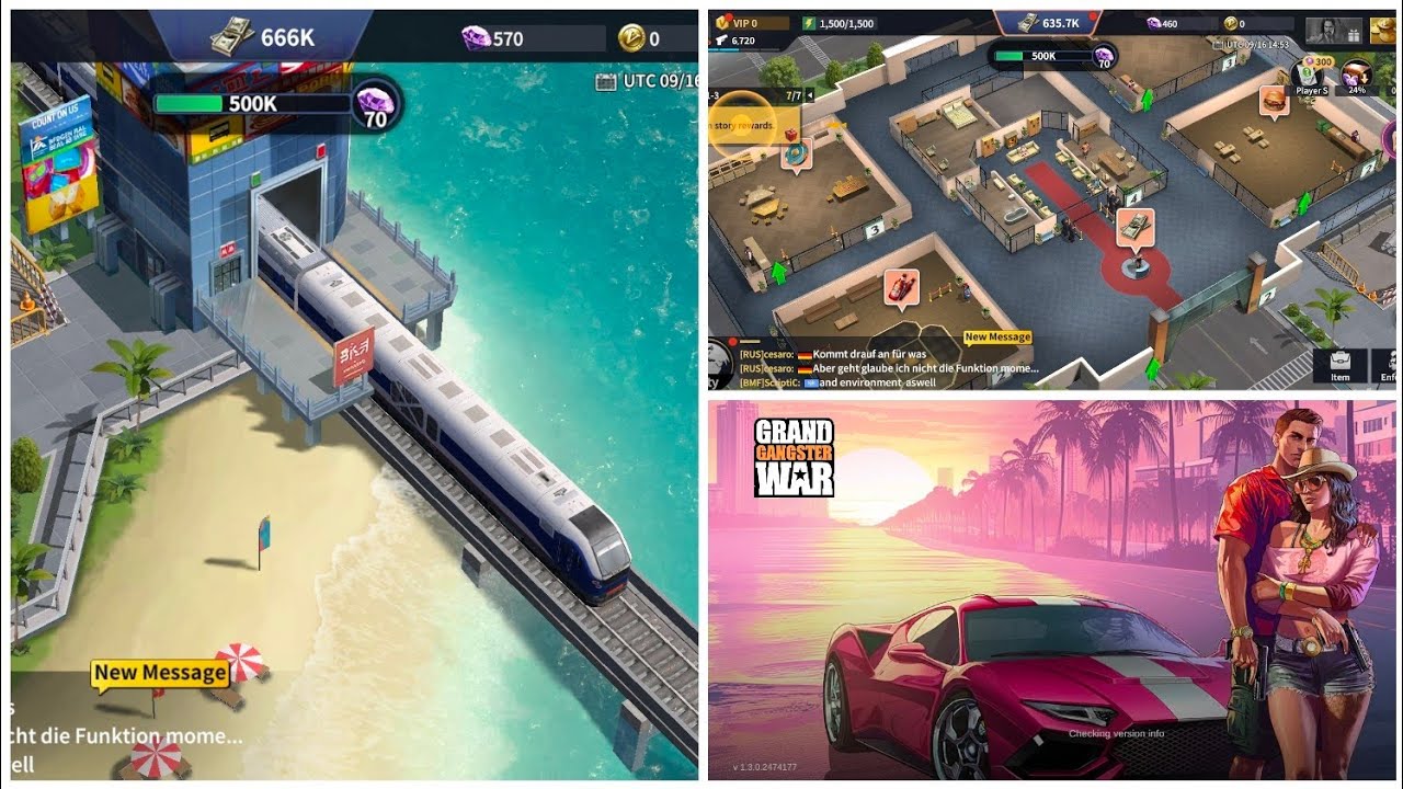 Grand Gangster War Gameplay Android IOS - YouTube