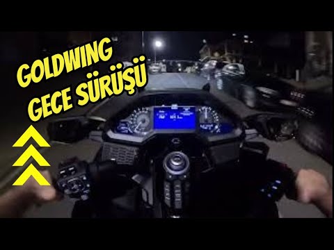 Honda Goldwing ile Gece Yolculuğu MUHTEŞEM mi?| MotoGlobe Trotter
