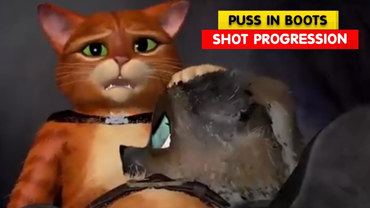 Puss in Boots The Last Wish Shot Progression | Panic Attack Scene 01 | 3D Animation Internships ...