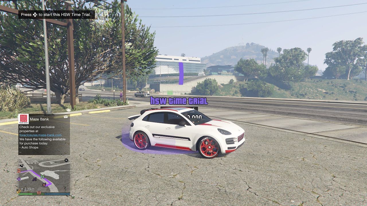 Easy $251,000 Time trial HSW: East Vinewood, Astron custom - GTA 5 ...