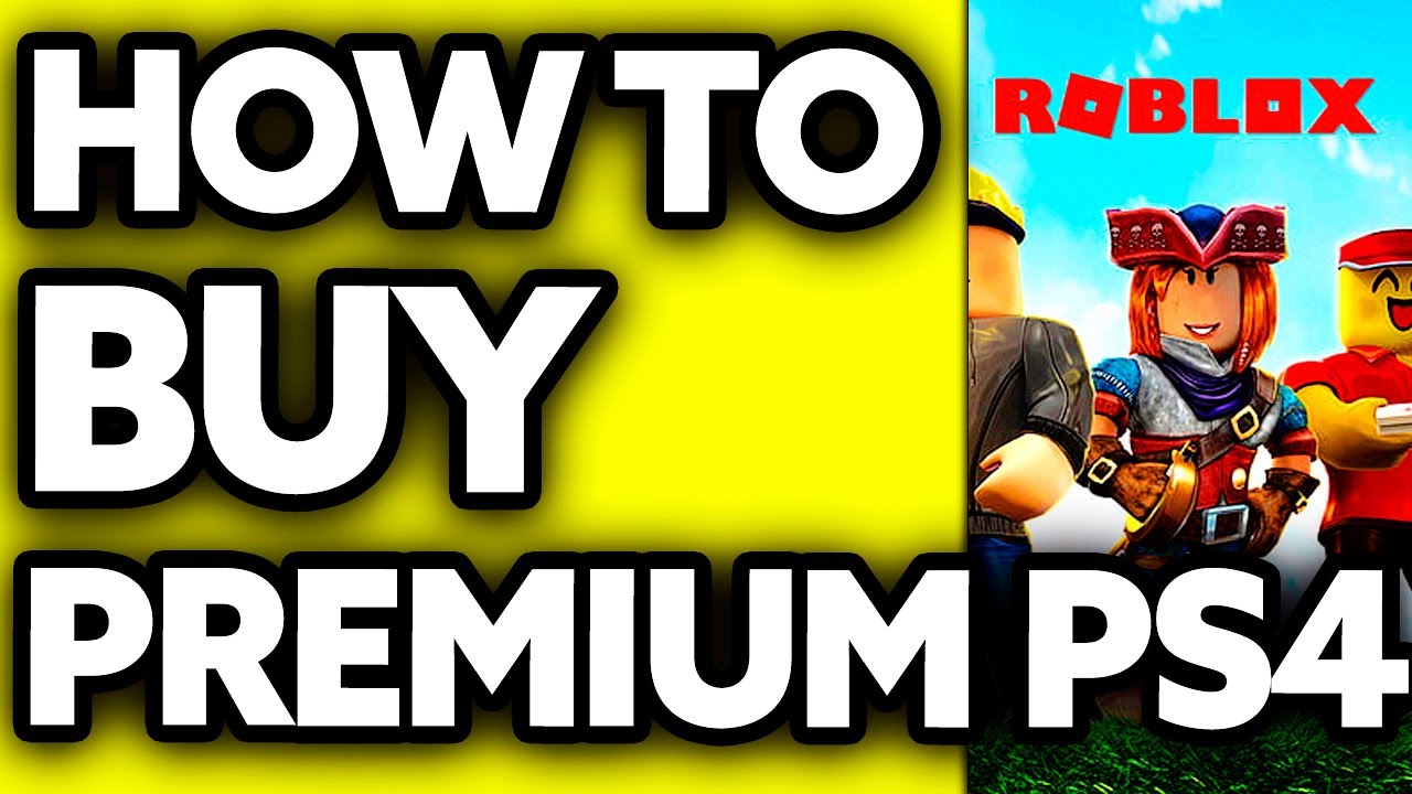 How To Buy Premium on Roblox PS4? (2025) - YouTube