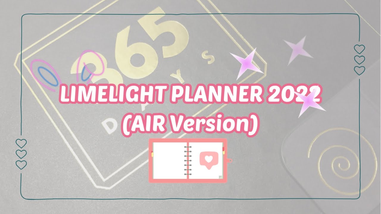 Limelight 365 Planner 2022 (Air) | Flip through - YouTube