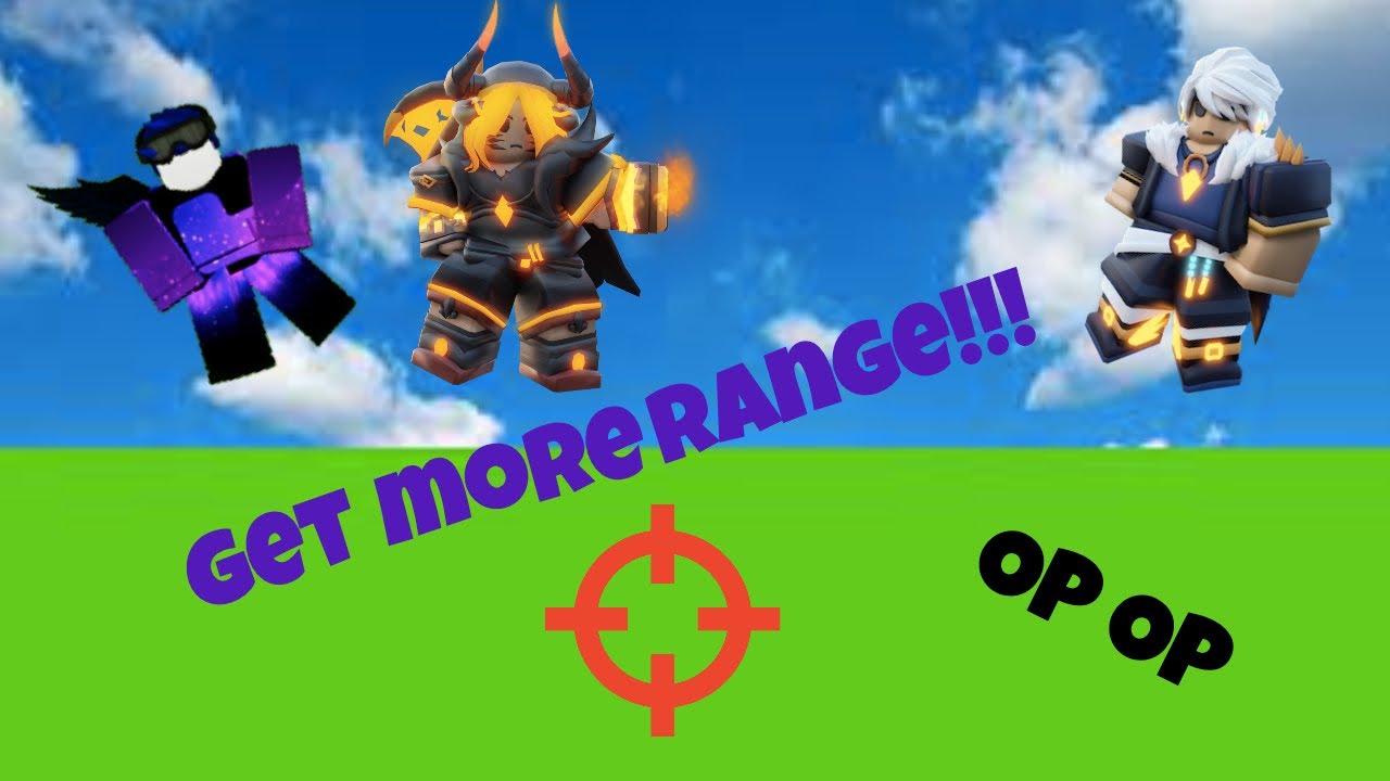 HOW TO GET MORE RANGE IN ROBLOX BEDWARS (Roblox Bedwars) - YouTube