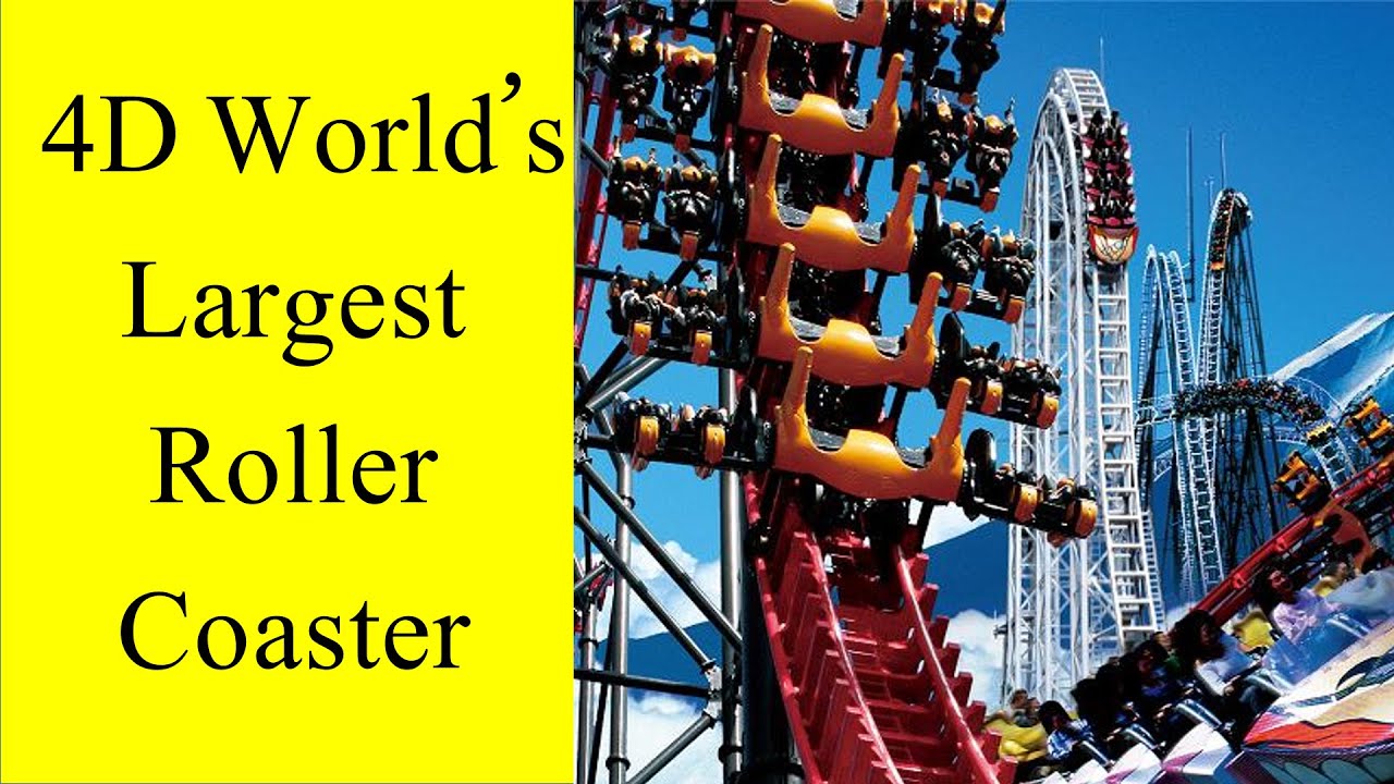 Eejanaika - World Largest 4D Roller Coaster - YouTube