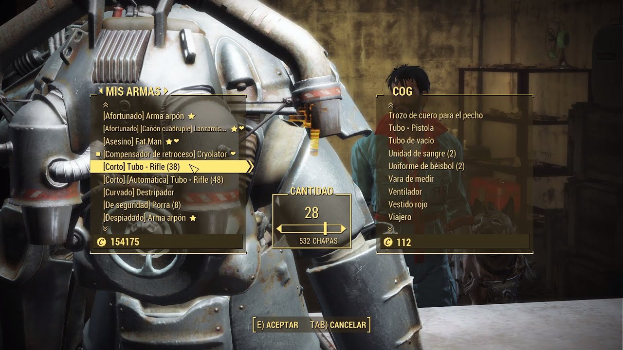 Fallout 4, Far Harbor: Comerciando con Cog. Acadia. - YouTube