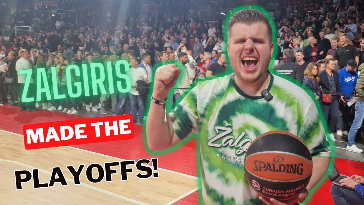 Euroleague Basketball FC Bayern Munich vs Zalgiris Kaunas - Vlog ...