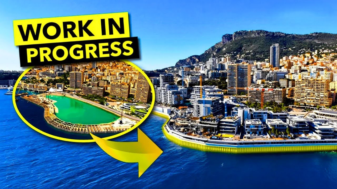 How Monaco Spent $2 Billion Expanding Into the Sea | The Future of Land ...